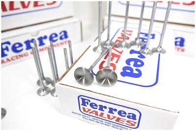 Ferrea 6000 Series Intake Valves 1955-2012 Fits SBC 2.020 11/32 5.01 0. ...