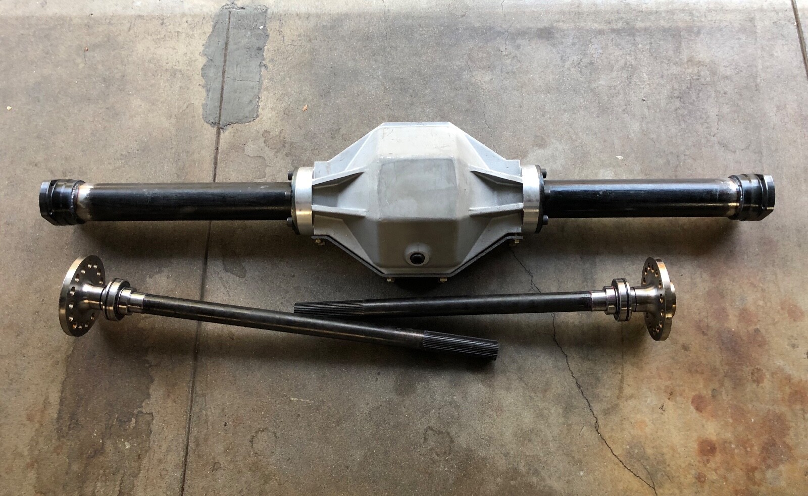 NEW FORD 9" INCH 6 BOLT ALUMINUM REAR END BUILT TO YOUR SPECS W/35 SPL ...