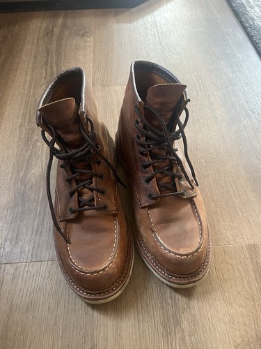 Red Wing Heritage 6" MOC Toe Boot Mens 1907 Copper Leather BOOTS Shoes ...