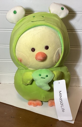 Miniso Bibi Chicken Frog Plush Stuffed Animal Toy | eBay