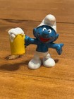 Vintage SMURFS Peyo Schleich PVC Figure Toy 1979 Hong Kong Beer ...