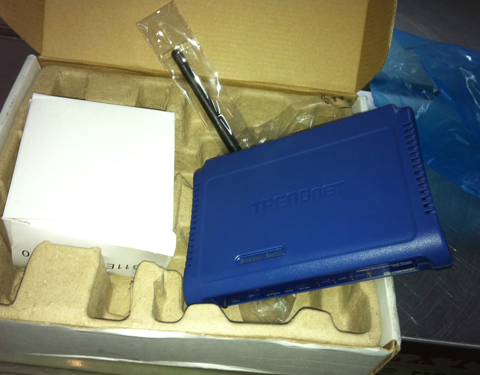 3x TRENDnet TEW-432BRP RoHS Wireless G Routers 54Mbps 802.11g 4 Port 10 ...