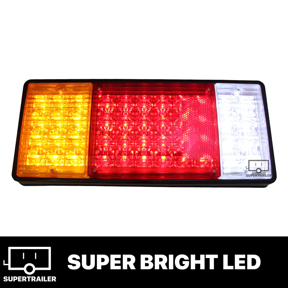 2X 88 LED Tail Lights Trailer Ute Caravan Truck Stop Indicator rear ...