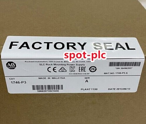 New Factory Sealed AB 1746-P3 / A SLC 500 Power Supply Module 1746-P3 ...