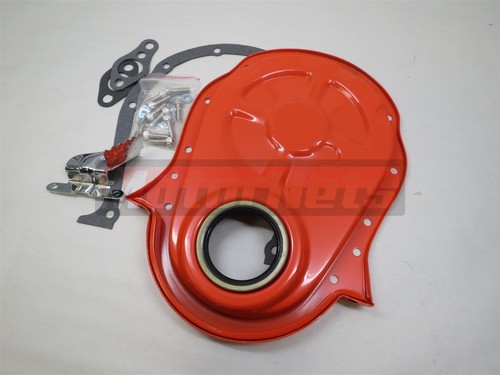 Orange BBC Big Block Chevy 396 402 427 454 Timing Chain Cover Set ...