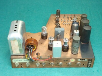 Motorola Model VT71, TS-4H Chassis with Tubes for 1940's 7" TV's, All ...