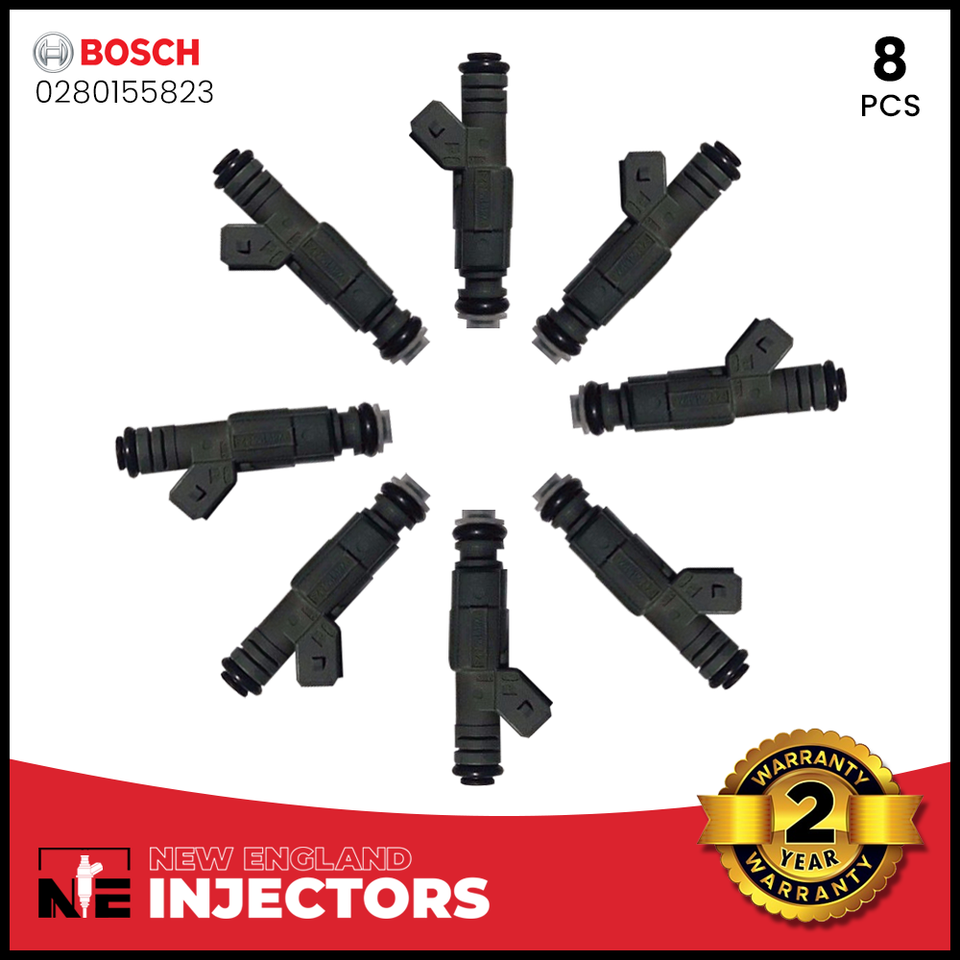 Bosch Flow Matched Fuel Injector Set for BMW X5 Z8 740i l 4.4 4.8 ...