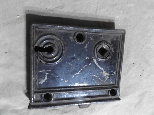 Antique Box Lock CHANTHEL TOOL CO No Key ~3.25x3.25x 5/8" | eBay