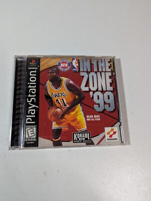 NBA In the Zone '99 (Sony PlayStation 1 PS1, 1999) | eBay