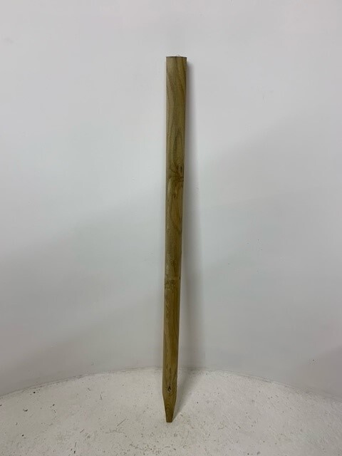 50 x Wooden Fence Posts 1.2m tall x 50mm diameter pressure treated wood ...