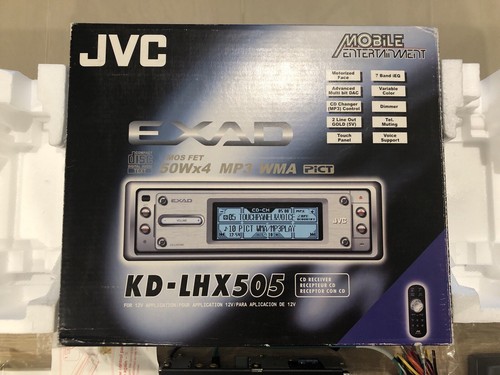 New old stock JVC EXAD car head unit stereo radio cd player old school ...