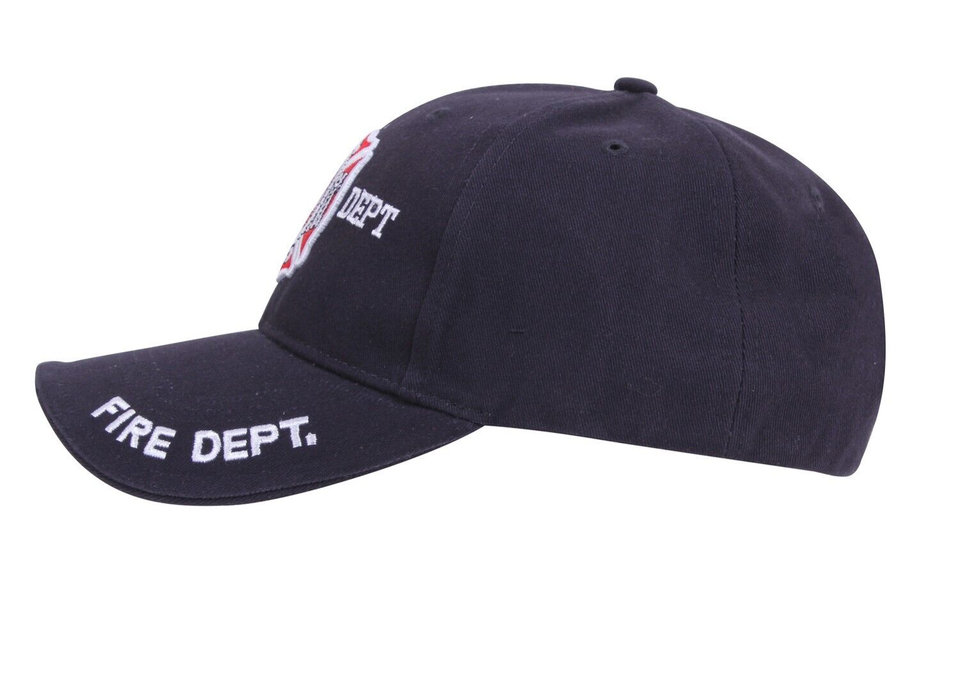Fire Department - Navy Blue - Deluxe low Profile Baseball Cap | eBay