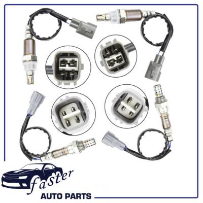 4 Oxygen O2 Sensor 1&2 for Toyota FJ Cruiser Land Cruiser Sequoia Up ...