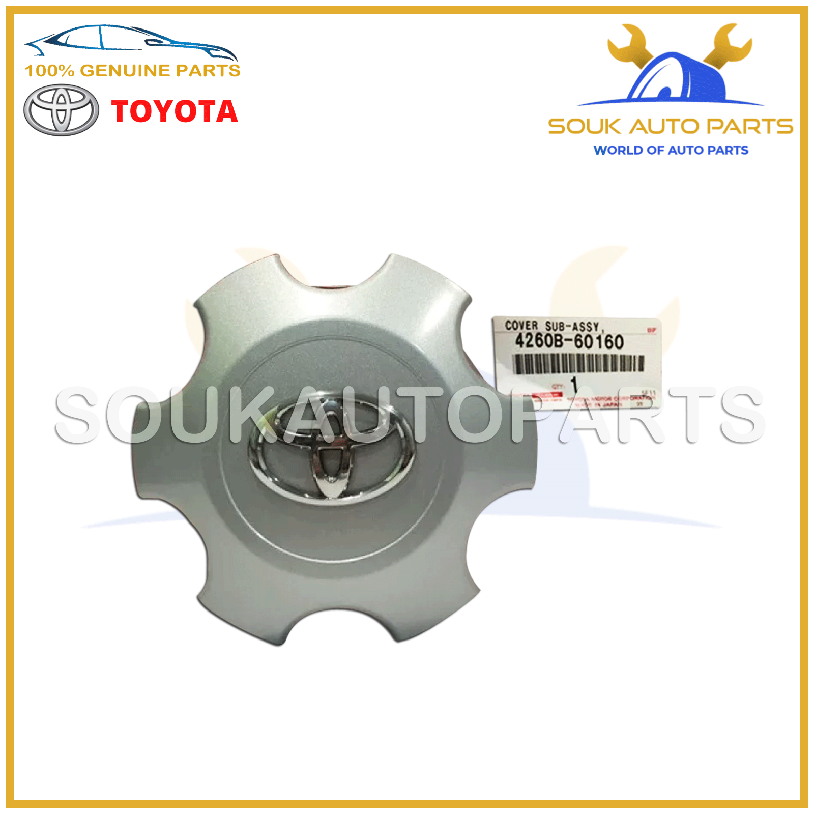 4260b-60160+Genuine+OEM+Toyota+Cover+Sub-assy+Wheel+Hub+4260B60160 for ...