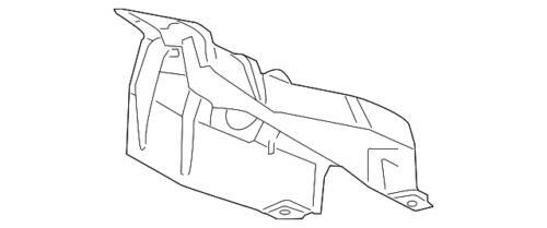 Genuine Ford Exhaust Heat Shield 5C2Z-5E258-A | eBay