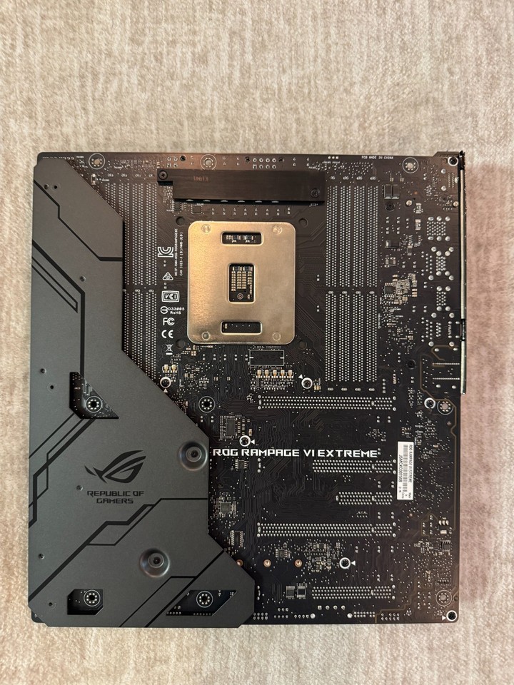 ASUS ROG Rampage VI Extreme – X299 LGA2066 – Open Box / New – Full Kit ...