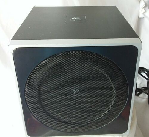 Replacement Sub SubWoofer Logitech Z4 Speaker Bass Part Black Powered ...