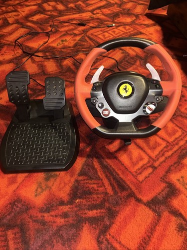 Thrustmaster Ferrari 458 Spider Racing Wheel Xbox Controller | eBay