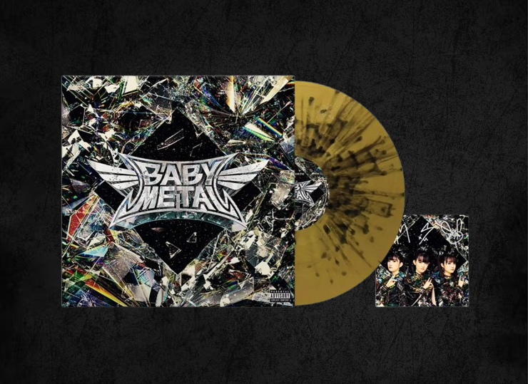 BABYMETAL Metal Forth Hot Topic excl. Vintage Film Color Vinyl LP w ...