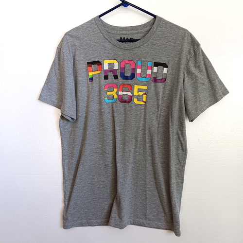 Mad Engine Pride Proud 365 T Shirt Gender Inclusive LGBTQ+ Rainbow Flag ...