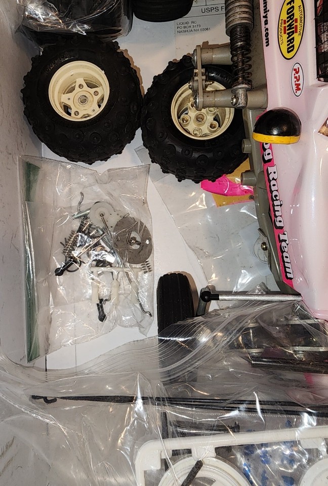 RTR Vintage 1983 Tamiya Frog with original spare parts restored needs ...