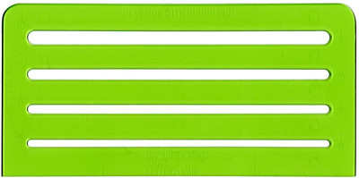 Lettering Aid Template, 1/8, 5/32, 3/16, 1/4 Inch Sizes, 1 Each (R925 ...