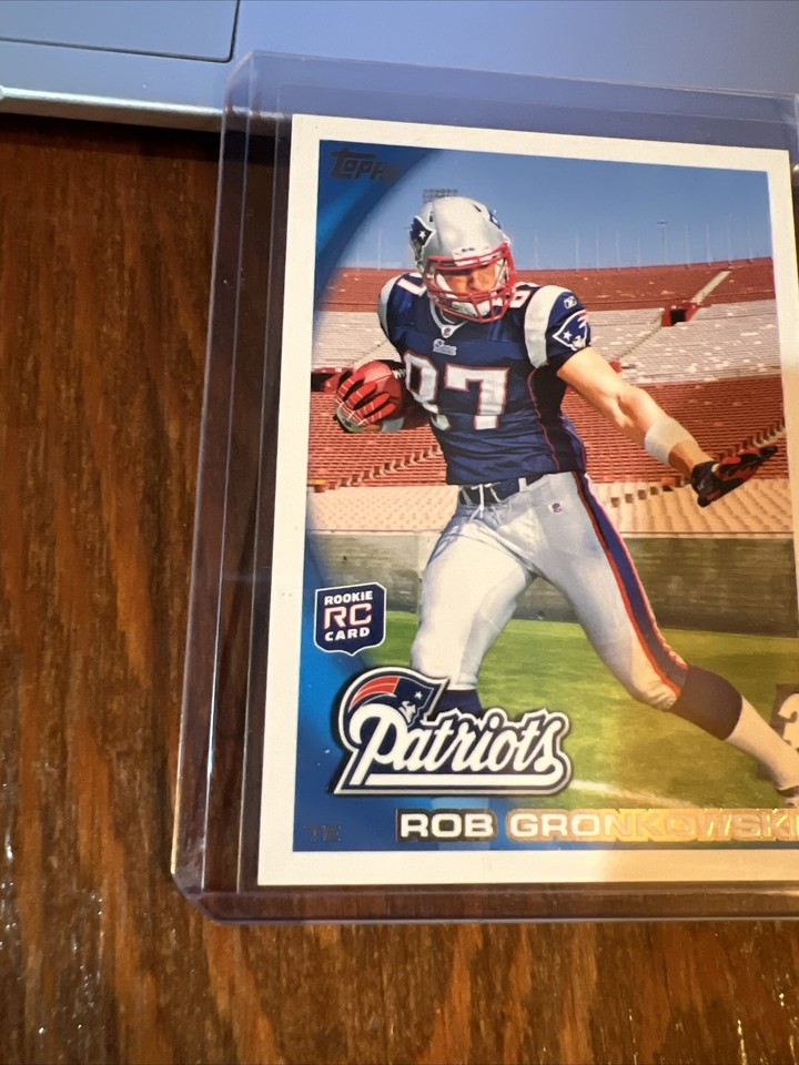 Rob Gronkowski 2010 Topps Rookie Card RC #148 New England Patriots ...
