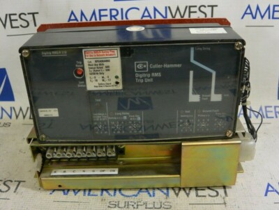 Cutler Hammer Digitrip RMS/R 510 Trip Unit with Base RP6A06A060 | eBay
