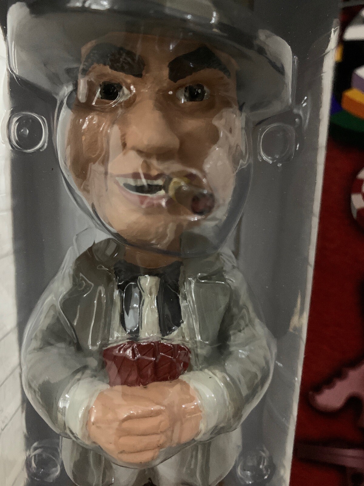 Al Capone - Rockin' Head Bobble Head By Dart White Suit & Gray Hat NIB ...