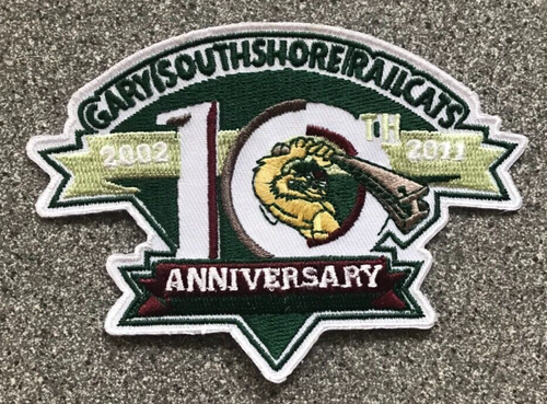 2011 GARY SOUTHSHORE RAILCATS AAPB MINOR LEAGUE BASEBALL 10TH YEAR ...