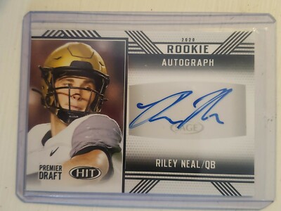 2020 Sage Hit Draft RILEY NEAL rookie auto-Broncos | eBay
