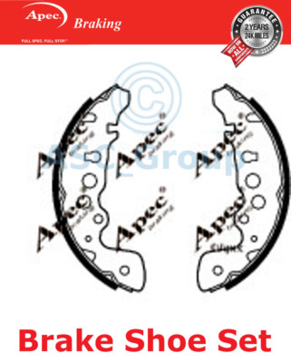 Apec Braking Replacement 220mm x 41mm Drum Brake Shoes Set SHU582 | eBay UK