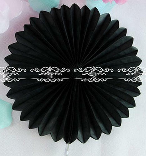 10pc Tissue Paper Flower Paper Fan Wedding Party Home Outdoor ...