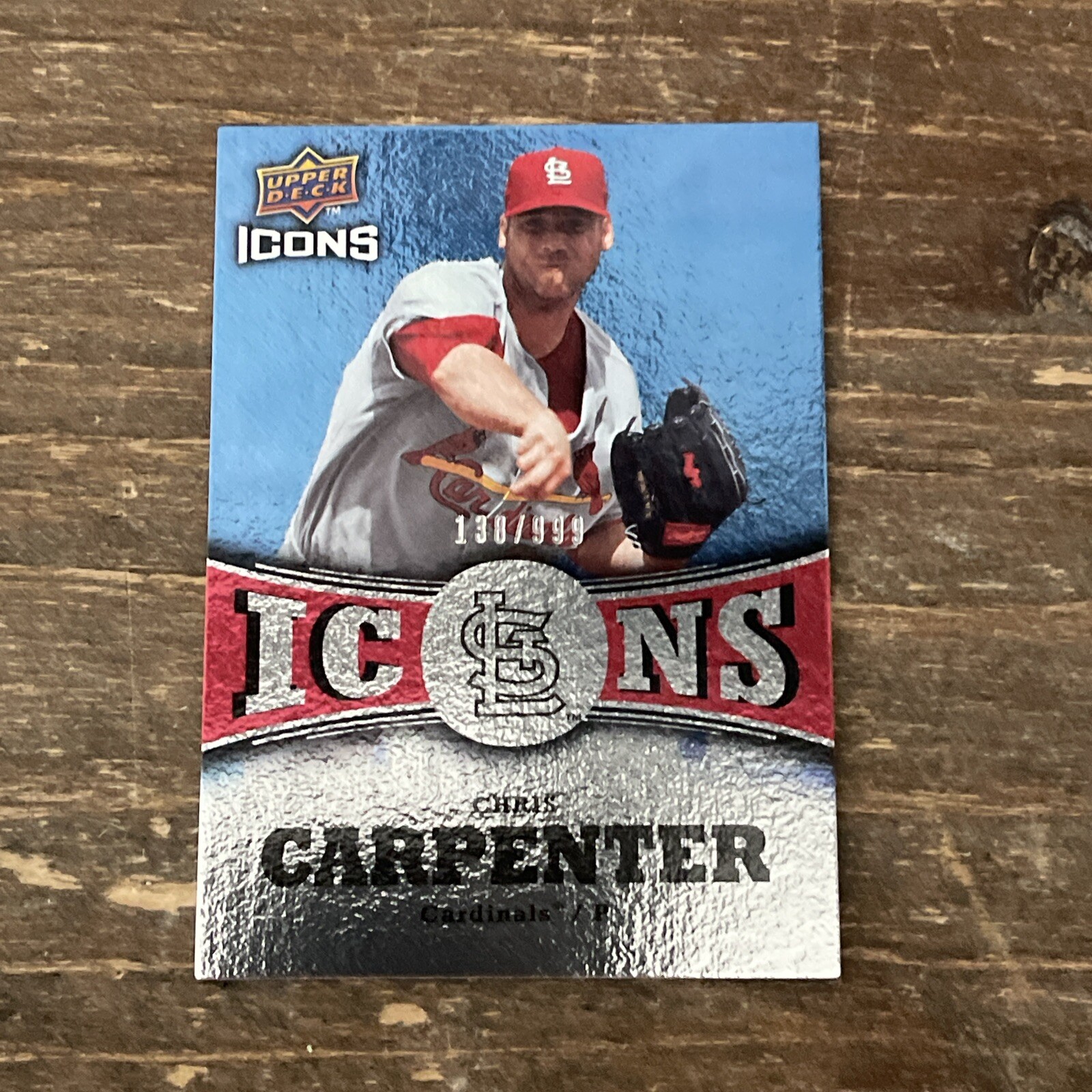 2009 Upper Deck Icons - Icons Red #IC-CC Chris Carpenter /999 | eBay