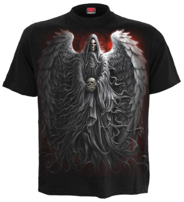 SPIRAL DIRECT DEATH ROBE T-Shirt/Biker/Skull/Reaper/Party/Goth/Darkwear ...