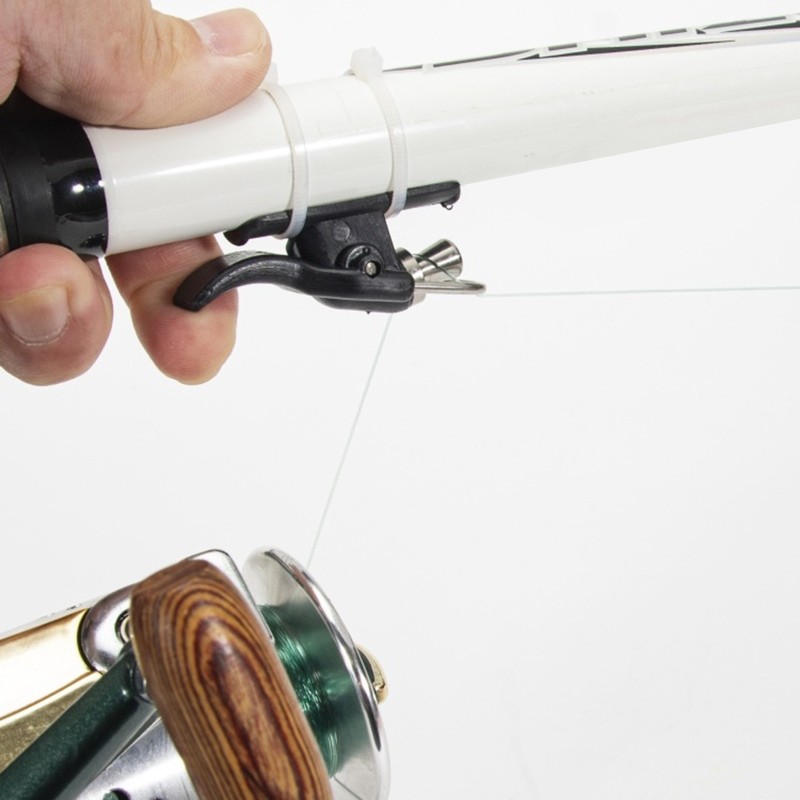 Thumb Button Fixed Spool Casting Trigger Barrel Rod Clip Finger ...