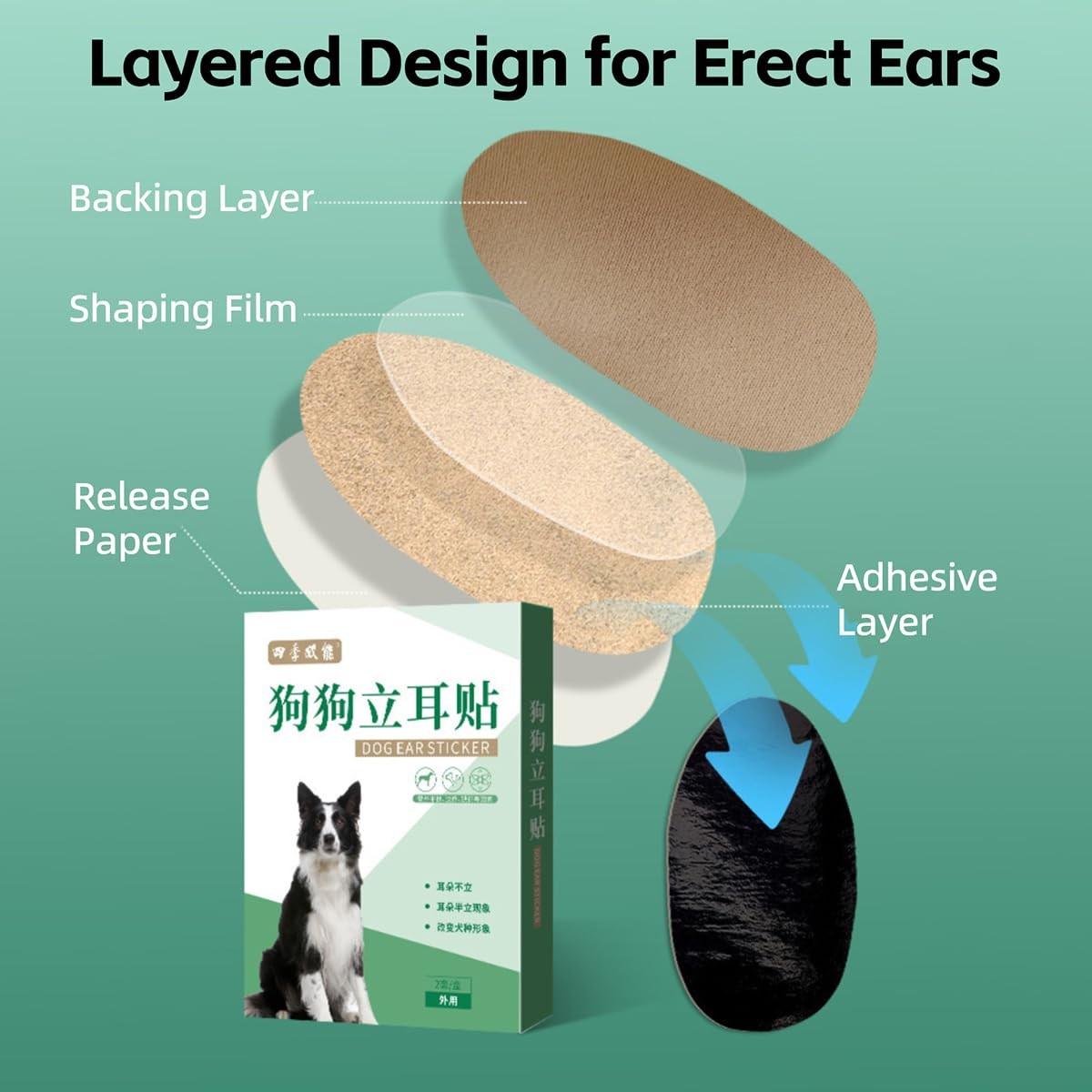 Dog Ear Posting Kit for Doberman Pinschers - Ear Stand Up Support Tool ...