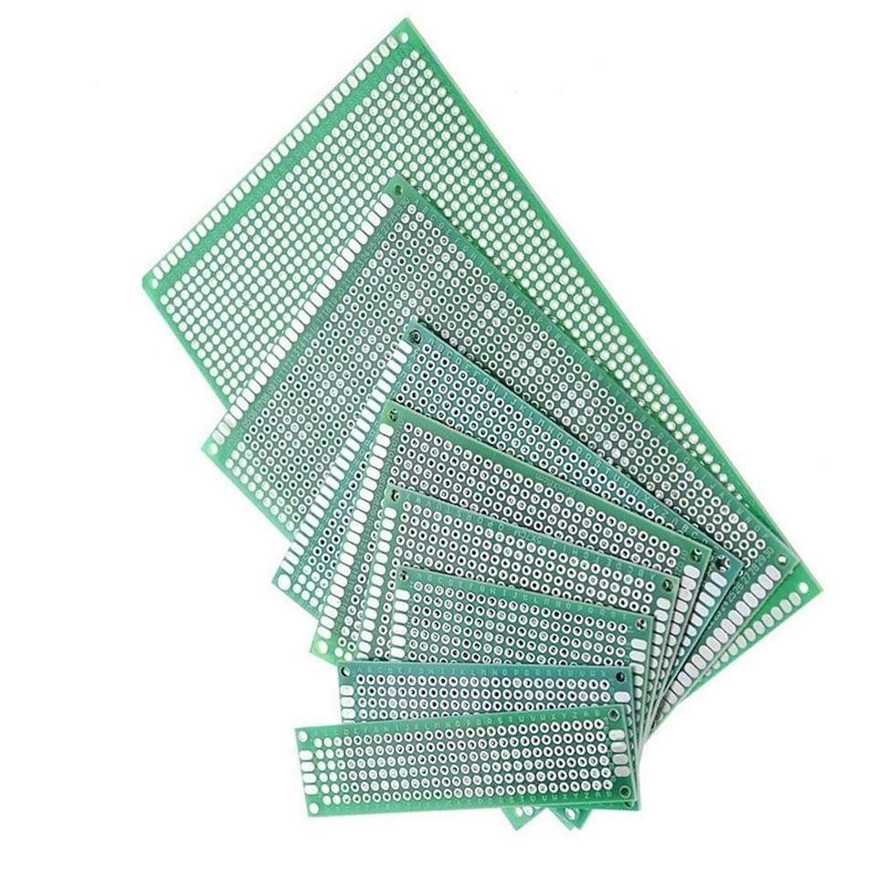 For DIY Soldering Protoboard Kit Pre-drilled Plated Holes Solderable ...