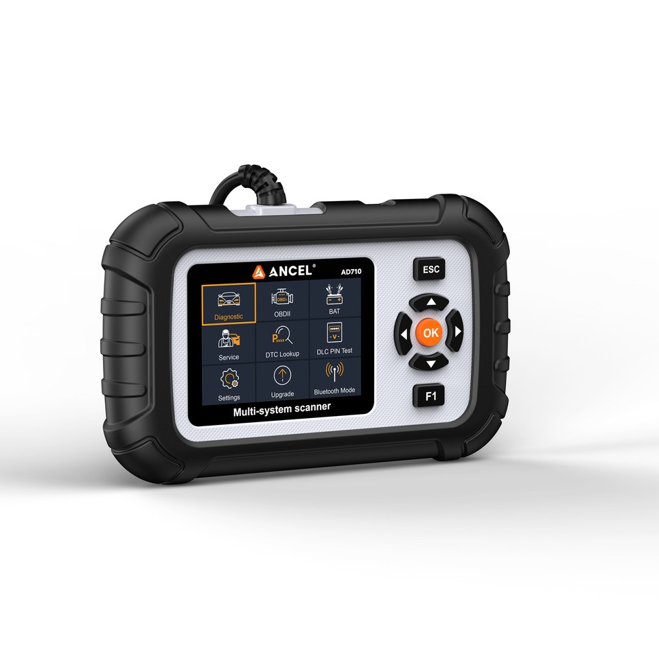 ANCEL AD710 Code Reader OBD Scan Tool ABS Bleeding EPB Reset SRS ...