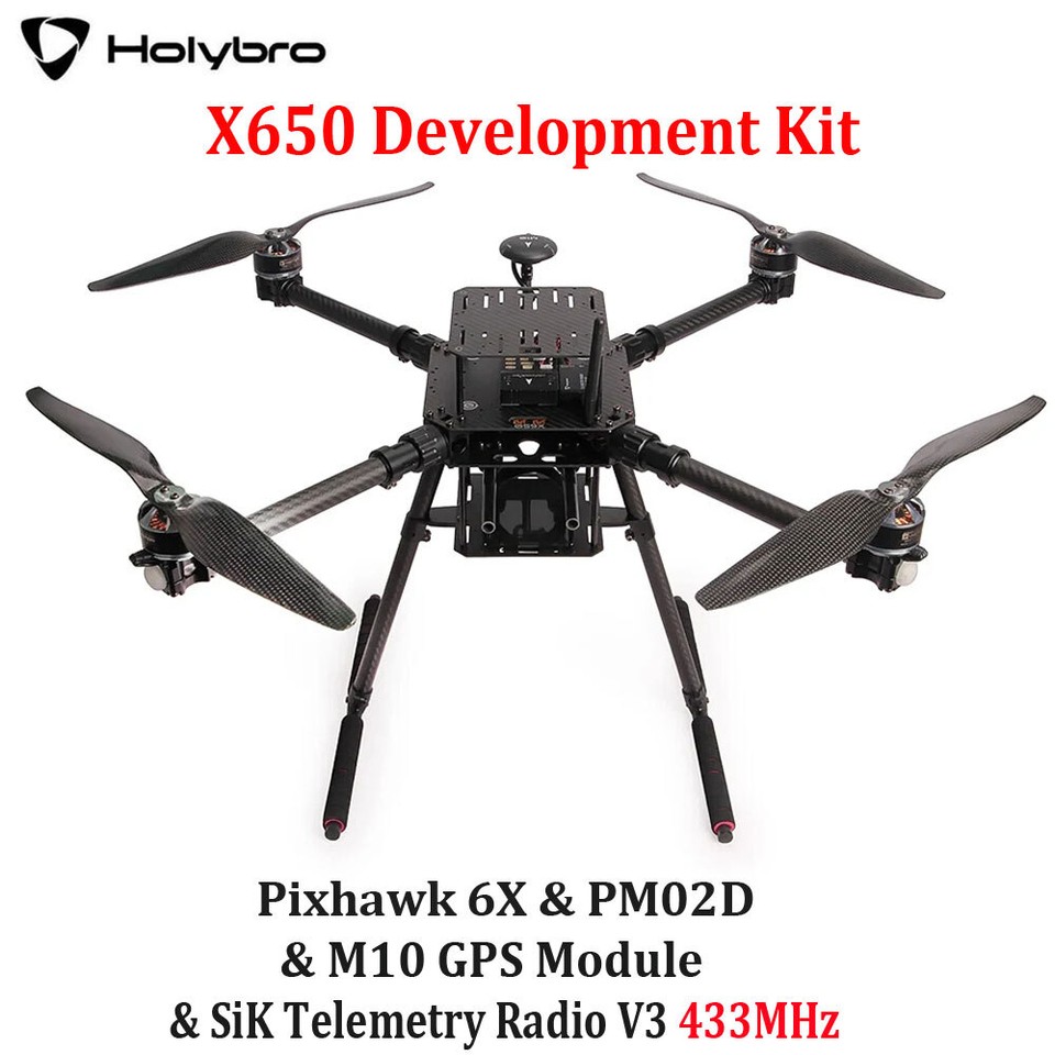 Holybro X650 Development Kit with 433 MHz/915 MHz or Pixhawk 6X M10 GPS for FPV | eBay