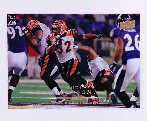 Rudi Johnson 2008 Cincinnati Bengals Upper Deck Football #36 | eBay