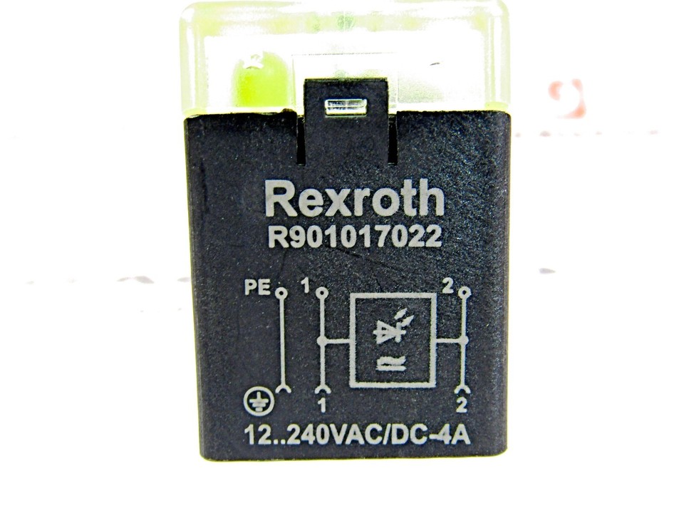 REXROTH R901017022, Valve Solenoid Coil Plug Female Field 1834484137 ...