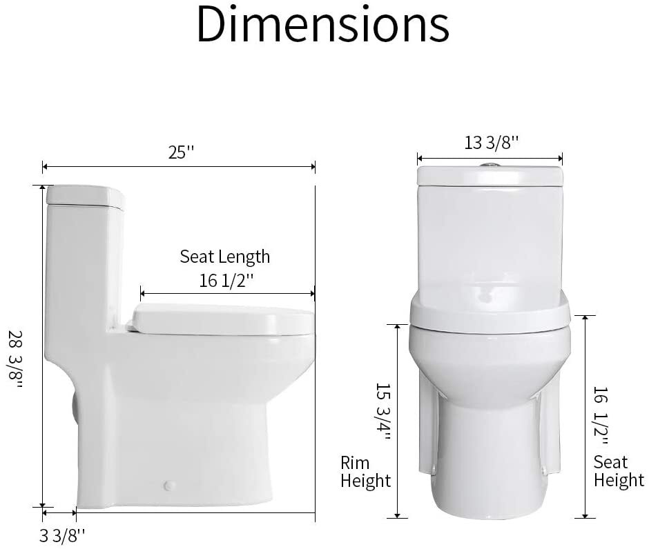 Water Closet Dimensions