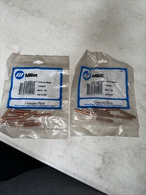 Miller 135427 Contact Tip .030/36 Wire, 19 Pieces | eBay