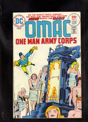 OMAC #5 VF+ (JACK KIRBY) DC (FREE SHIPPING ON $15 ORDER!) | eBay