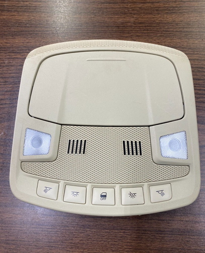 2013-2016 Ford Fusion Over Head Overhead Console Dome Light Dune Tan | eBay