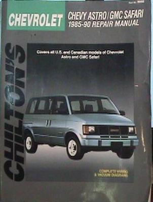 1985-1990 CHILTON'S CHEVY ASTRO GMC SAFARI MANUAL VG C` | eBay