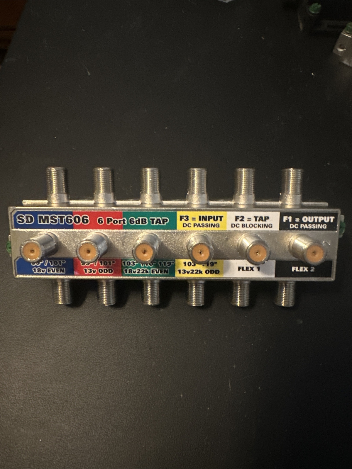 Sonora SD MST606 DIRECTV Approved 6 Input 6dB Vertical Tap - NEW | eBay