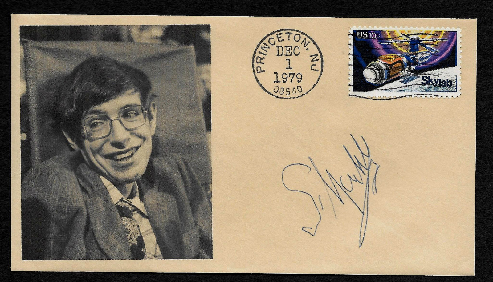 Stephen Hawking collector envelope w autograph reprint *OP1229 | eBay