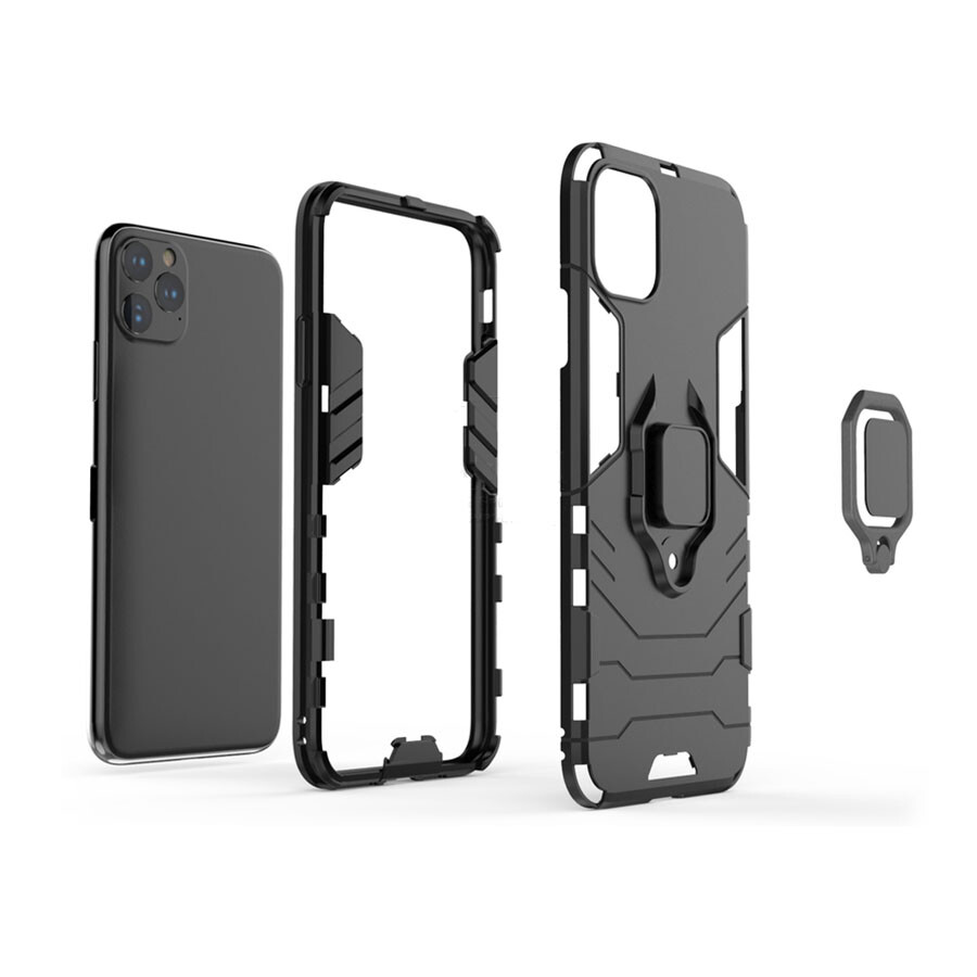 Für XIAOMI 11T 5G - Etui Ring Hülle Case Robust Handy Tasche Armor ...